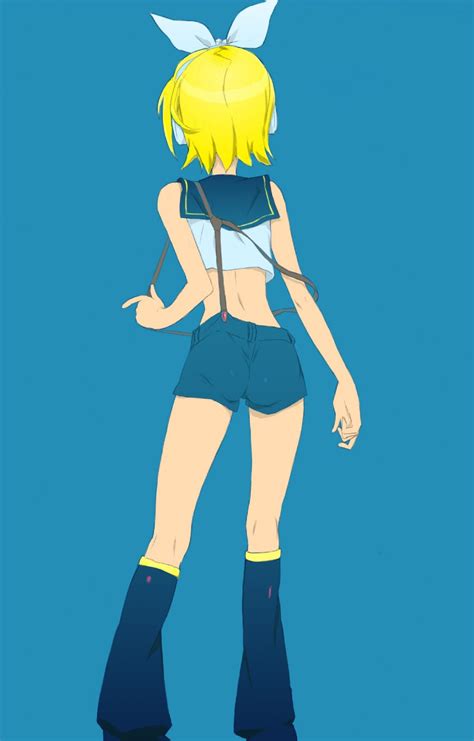 Kagamine Rin Vocaloid Drawn By Meso Danbooru