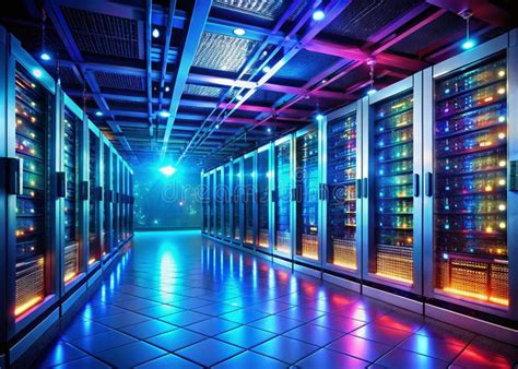 A Comprehensive Look Inside A Cuttingedge Web Hosting Data Center Panoramic View Of Server