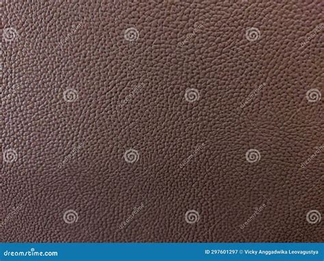 The Seat Texture Is Made Of Brownish Faux Leather Stock Image Image