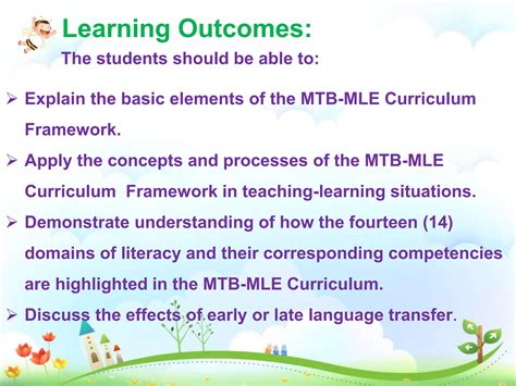 Mother Tongue Based Multilingual Education Framework Pptx Education