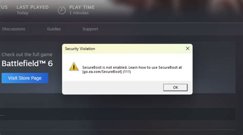 Battlefield 6 Open Beta Forces PC Gamers To Mess About With Their BIOS To Enable Secure Boot