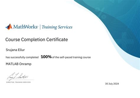 Srujana Ellur On Linkedin Matlab Mathworks Continuouslearning