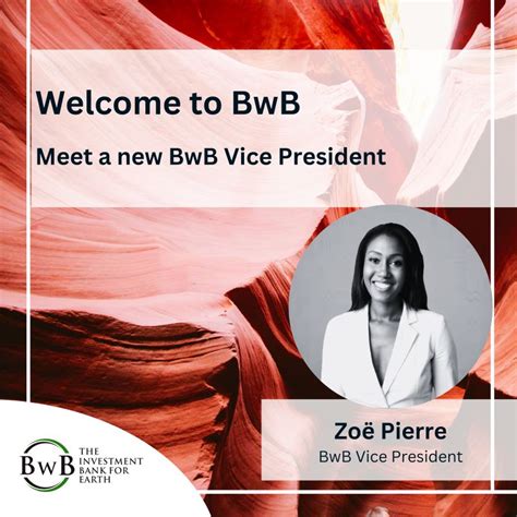 Congratulations To The Brilliant Zoë Pierre On This New Role Impact