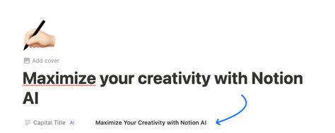 如何使用Notion AI最大化优化您的创意工作流程 爱搜AI工具资源导航站