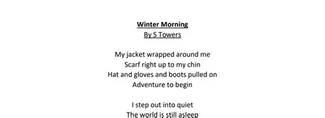 Six Winterchristmas Poems For Class Assembly Or Performance Ks2