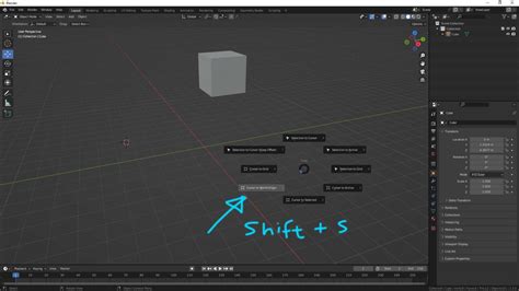 How To Move Object To Origin In Blender