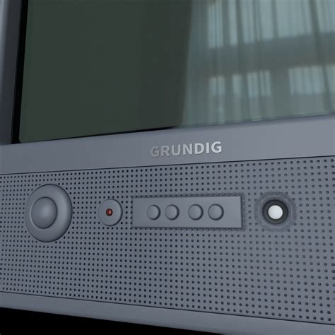3D tv grundig model - TurboSquid 1310501