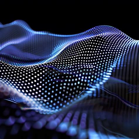Digital Binary Code Wave Pulse Stock Illustration Illustration Of