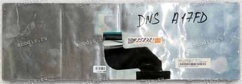 Keyboard DNS A17FD чёрная матовая (0KN0-XV6RU01, V128862BS2, 12284002363)