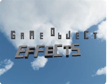 Gameobject Effects Particleseffects Unity Asset Store