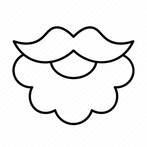 Beard St Patricks Day Man Moustache Hipster Mustache Icon