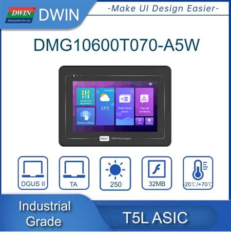 Good Quality DWIN LCD TFT Display HMI IPS Industrial Grade IP Touch Screen Module