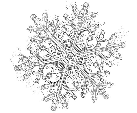 How To Draw A Snowflake