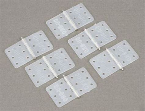 Du Bro 116 Nylon Hinge Standard Size 6pcs