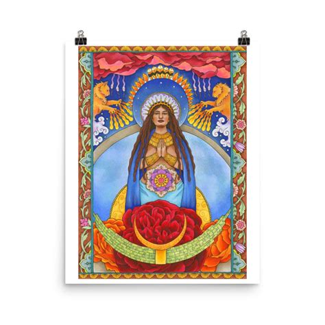 Goddess Asherah Semitic Goddess Goddess Art Goddess Temple Etsy
