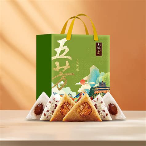 五芳斋【五芳斋】中华老字号端午节礼品粽子礼盒团购 五芳喜乐礼盒【图片 价格 品牌 报价】 京东