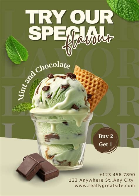 Ice Cream Advertisement