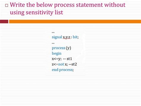 Vhdl Behavioral Description Pptx Programming Languages Computing