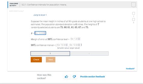 Solved Challenge Activity 3 2 1 Confidence Intervals For