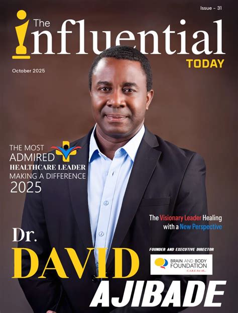Dr David Ajibade The Influential Today
