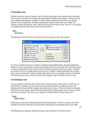 Spss Getting Started Tutorial Pdf Operating Systems Computer Software And Applications