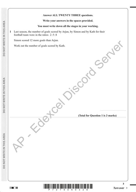 Solution 03a Igcse Maths 4ma1 1h May 2023 Examination Paper Pdf Past