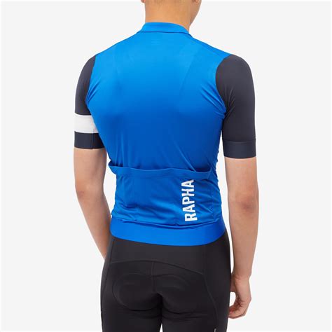 Rapha Pro Team Training Jersey Ultramarine And Dark Navy End Kr