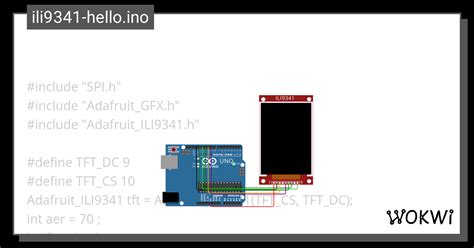 TFT Pait Ino Copy Wokwi ESP STM Arduino Simulator