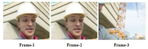 Frames 1 2 And 190 In Test Video Sequence Foreman” Download Scientific Diagram