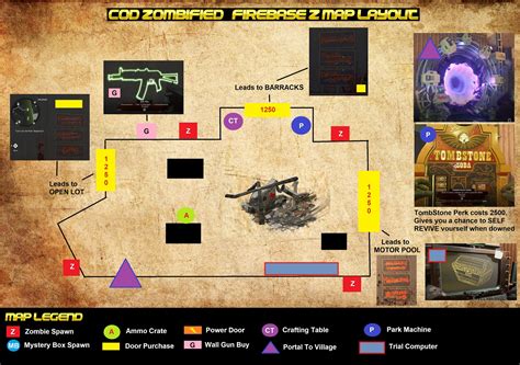 Zombified Call Of Duty Zombie Map Layouts Secrets Easter Eggs And Walkthrough Guides