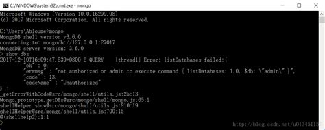 【mongodb】权限管理你知多少？ mongo的db目录权限 csdn博客