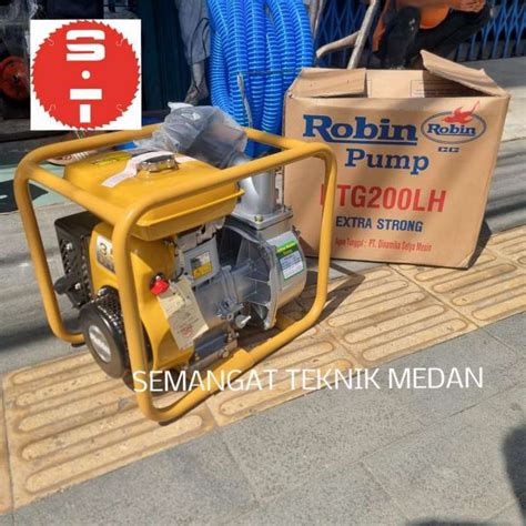 Jual Rtg200lh Mesin Bensin Pompa Air Hisap Water Pump 2 Robin Rtg 200