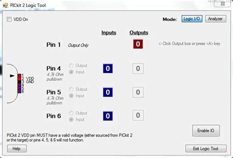 a logic analyzer in pickit2