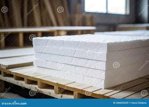 Sheets Of Expanded Polystyrene For House Thermal Insulation During