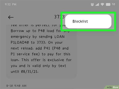Does Auto Reject Block Text Messages On Android