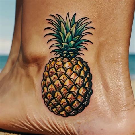 Pineapple Tattoo Meaning Significance 126 Designs Hbtat2
