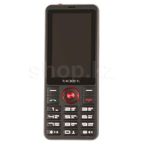 ᐈ Мобильный телефон TeXet TM-321, Black-Red – купить в интернет ...