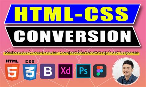 convert figma to html css bootstrap in responsive design by keitahirose