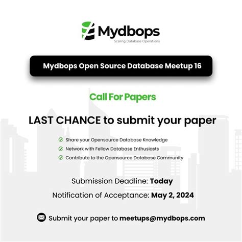 Mydbops On Linkedin Opensource Database Databasemanagement Mydbops Meetup