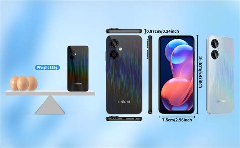 Redbeat D5 Unlocked Android 14 Smartphone 8 Core 16ghz