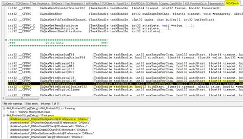 Link Errors Ni Community