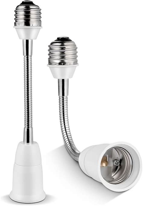Flexible Light Socket Extender 1 2 3 4Pcs E27 Light Socket Extender