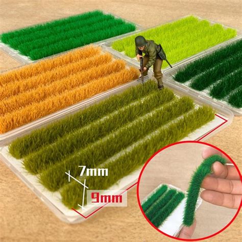 Box 9mm Simulation Static Grass Model Grass Cluster Diy Diorama Model