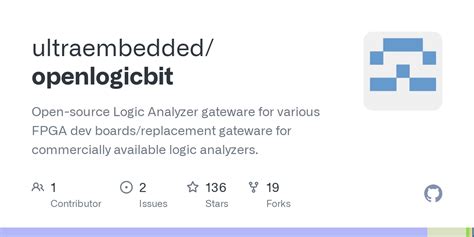 Github Ultraembeddedopenlogicbit Open Source Logic Analyzer