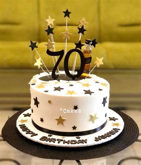 17 Cute And Creative 70th Birthday Cake Ideas To Celebrate In 2025
