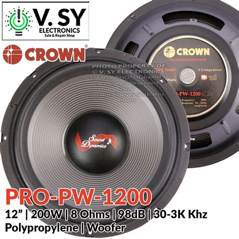 Buy D8 Subwoofer Speaker Crown Devices Online Ph