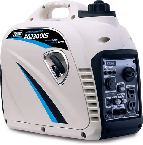 Amazon.com : Pulsar PG2300iS 2,300W Portable Super Quiet Gas-Powered Inverter Generator with USB ...