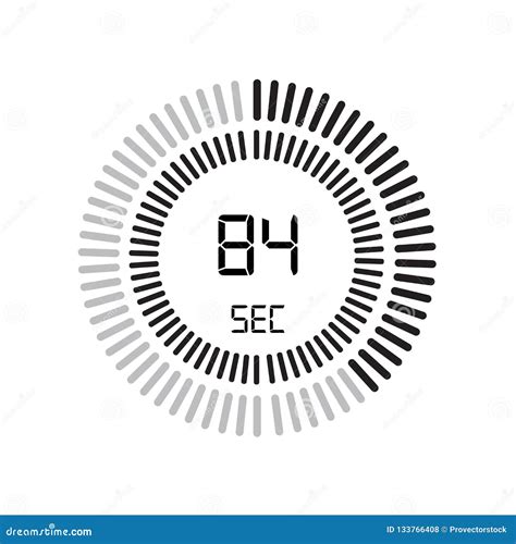 The 84 Seconds Icon Digital Timer Clock And Watch Timer Countdown