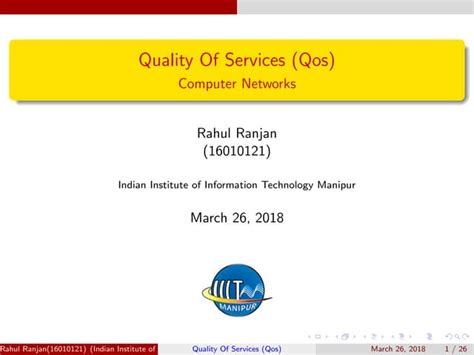 qos quality of services computer networks pdf
