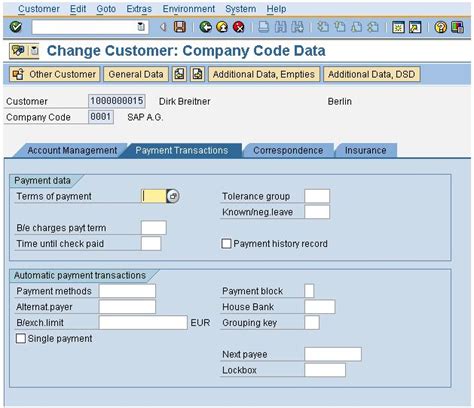 learn about sap payment terms for automatic payment programs